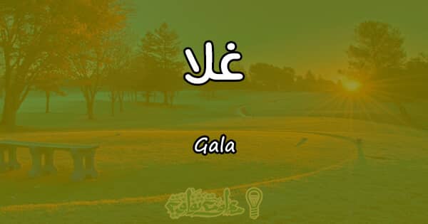 معنى اسم غلا - مقال