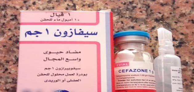 دواعي استعمال سيفازون Cefazone السعر وموانع الاستعمال - مقال