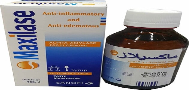 دواء ماكسيلاز Maxilase مضاد للالتهابات ومسكن - مقال
